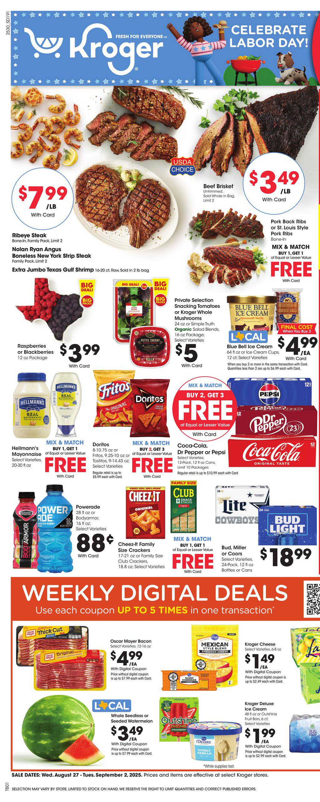 Kroger Weekly Ad August 27 - September 2, 2025 | WeeklyAds2