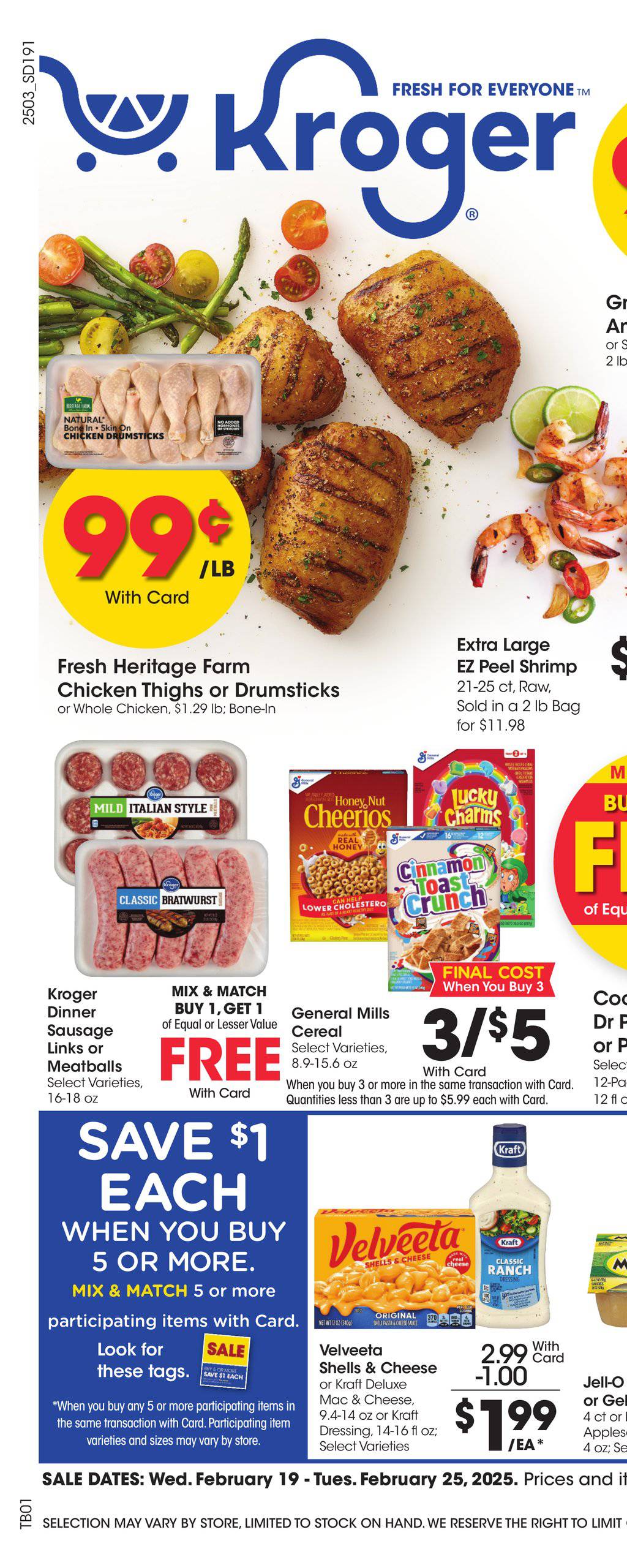 Kroger Weekly Ad February 19 - 25, 2025 | WeeklyAds2