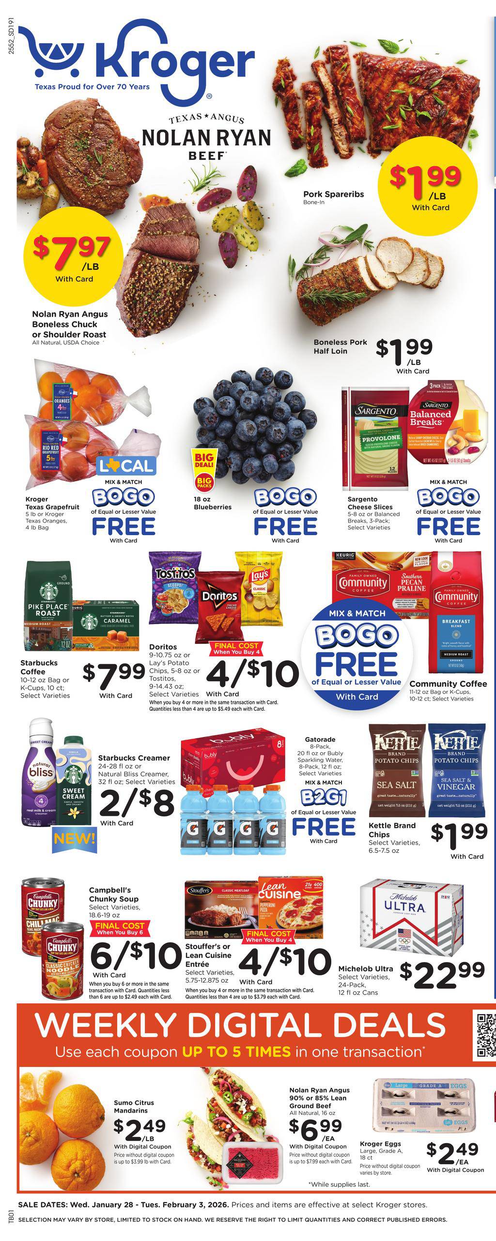 Kroger Weekly Ad January 28 - February 3, 2026 | WeeklyAds2