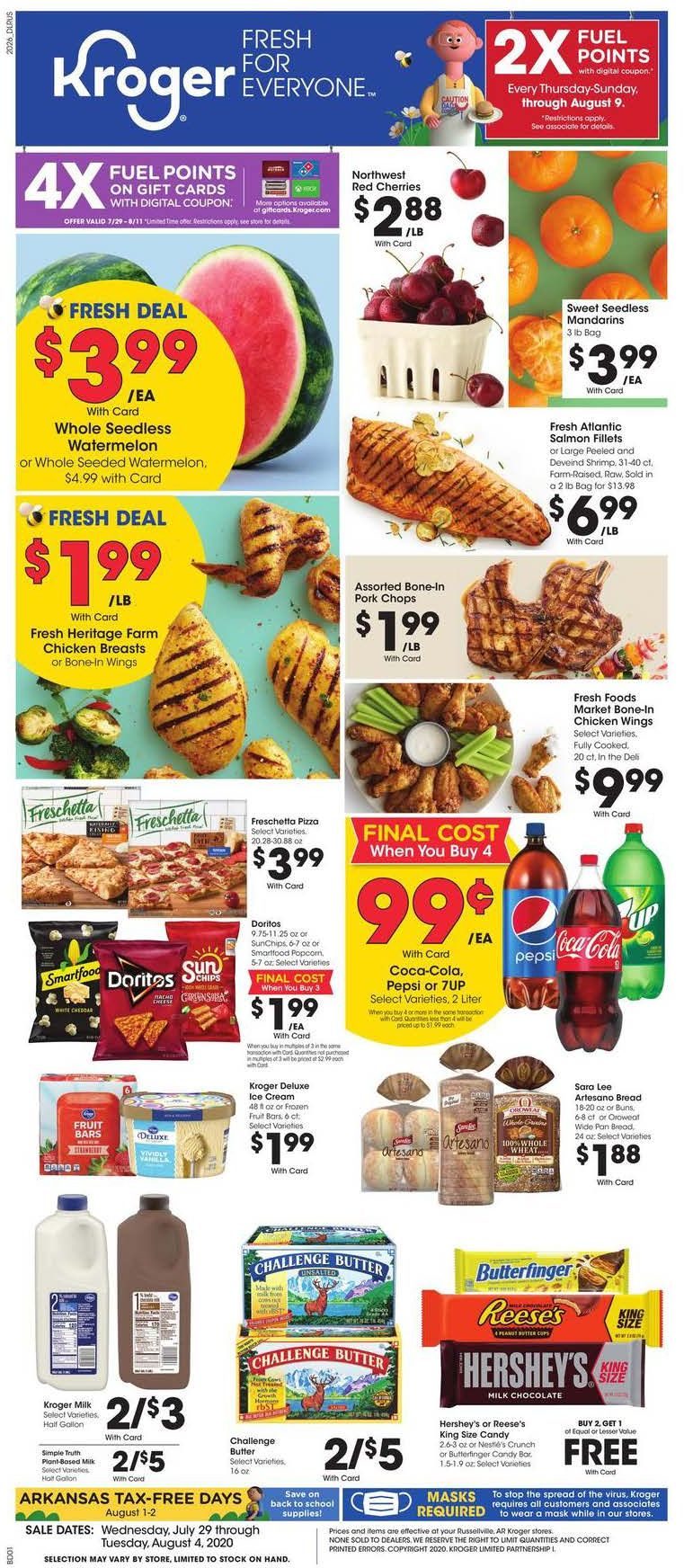 Kroger Weekly Ad Jul 29 - Aug 4, 2020 | WeeklyAds2