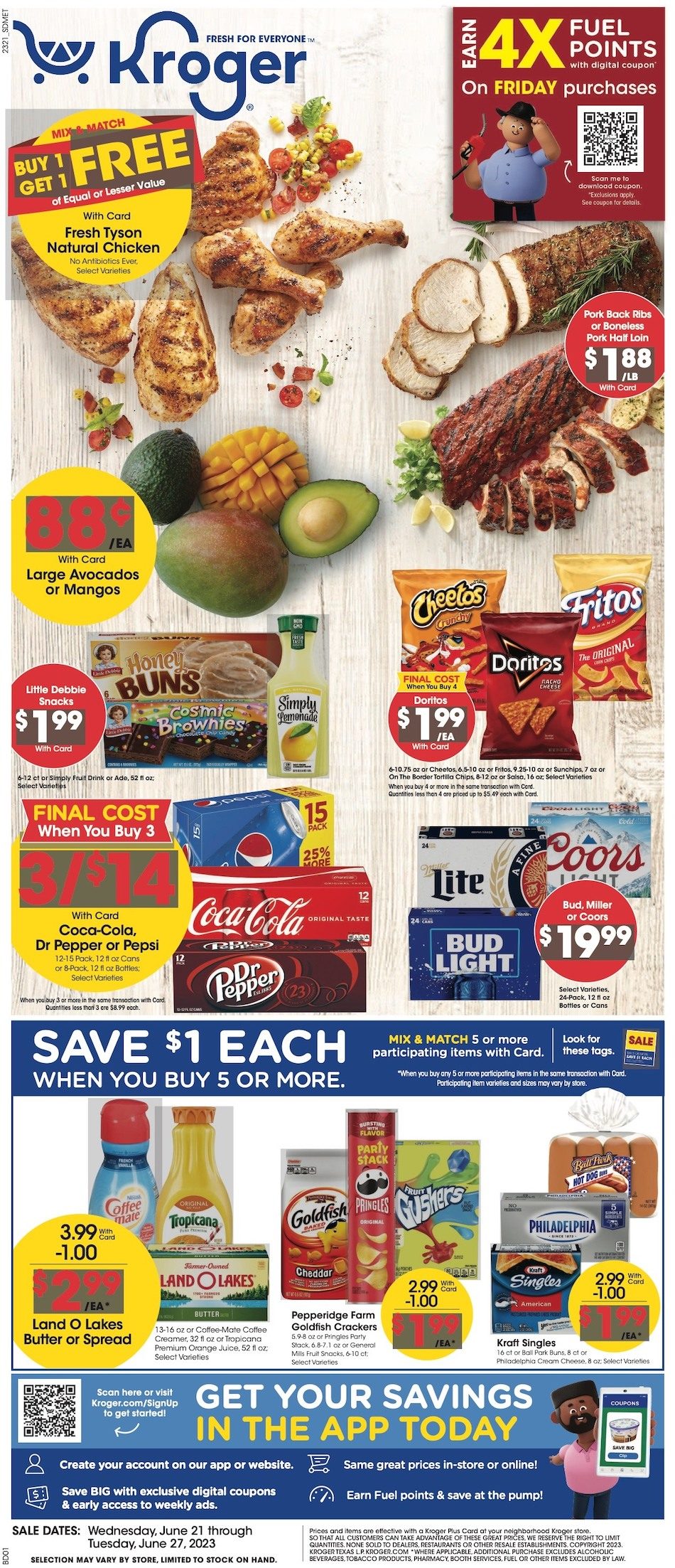 Kroger Weekly Ad Jun 21 - 27, 2023 | WeeklyAds2