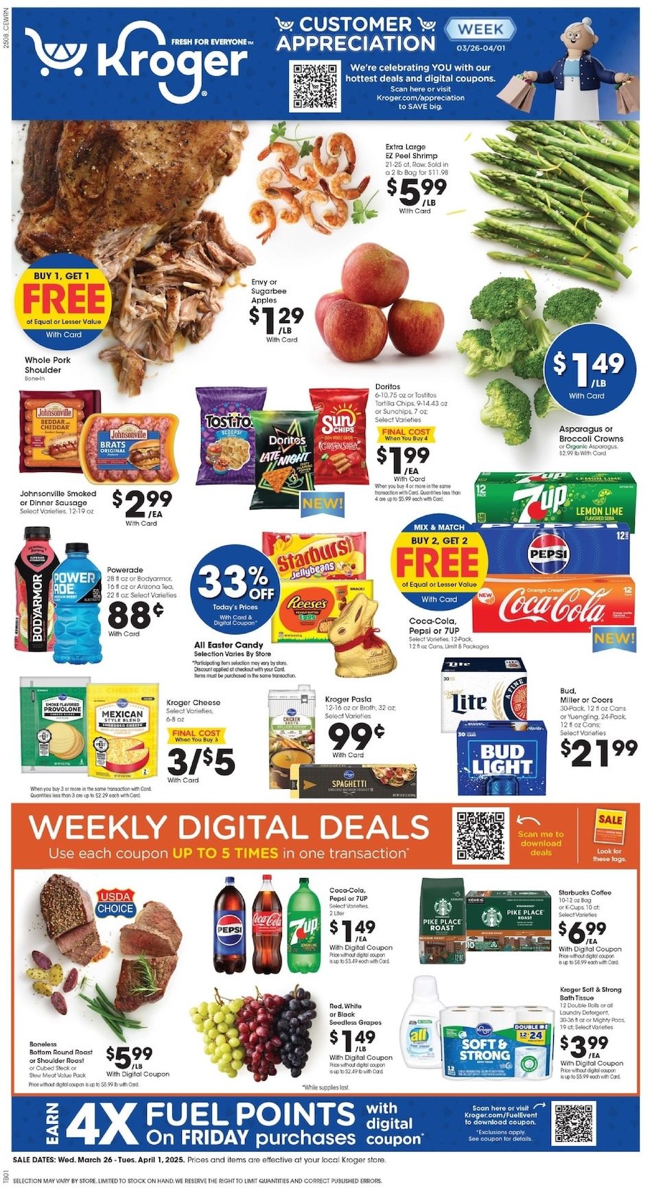 Kroger Weekly Ad Mar 26 - Apr 1, 2025 | WeeklyAds2