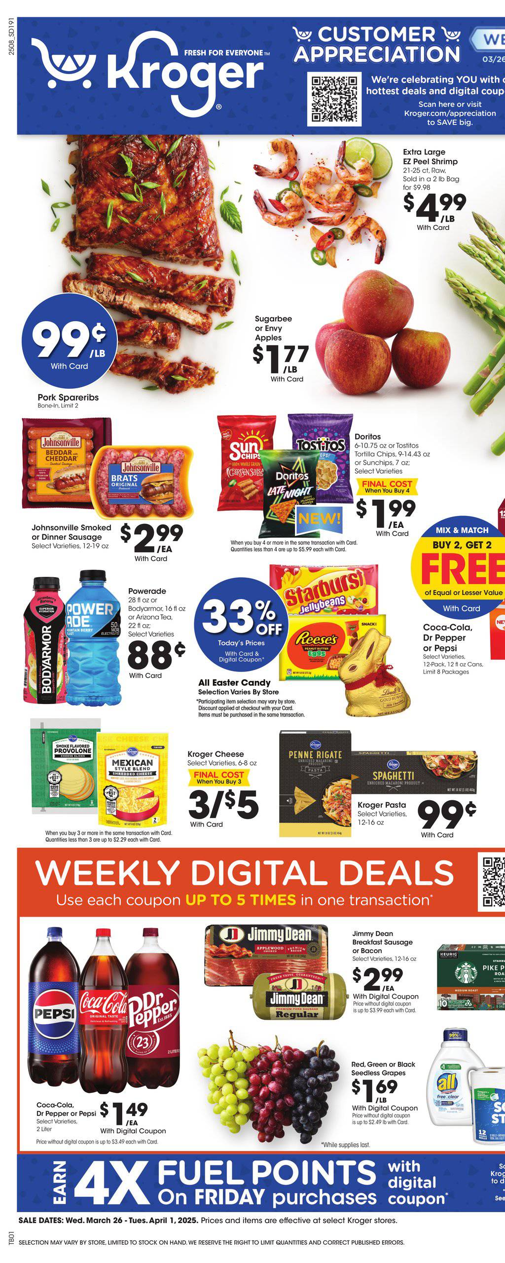 Kroger Weekly Ad March 26 - April 1, 2025 | WeeklyAds2