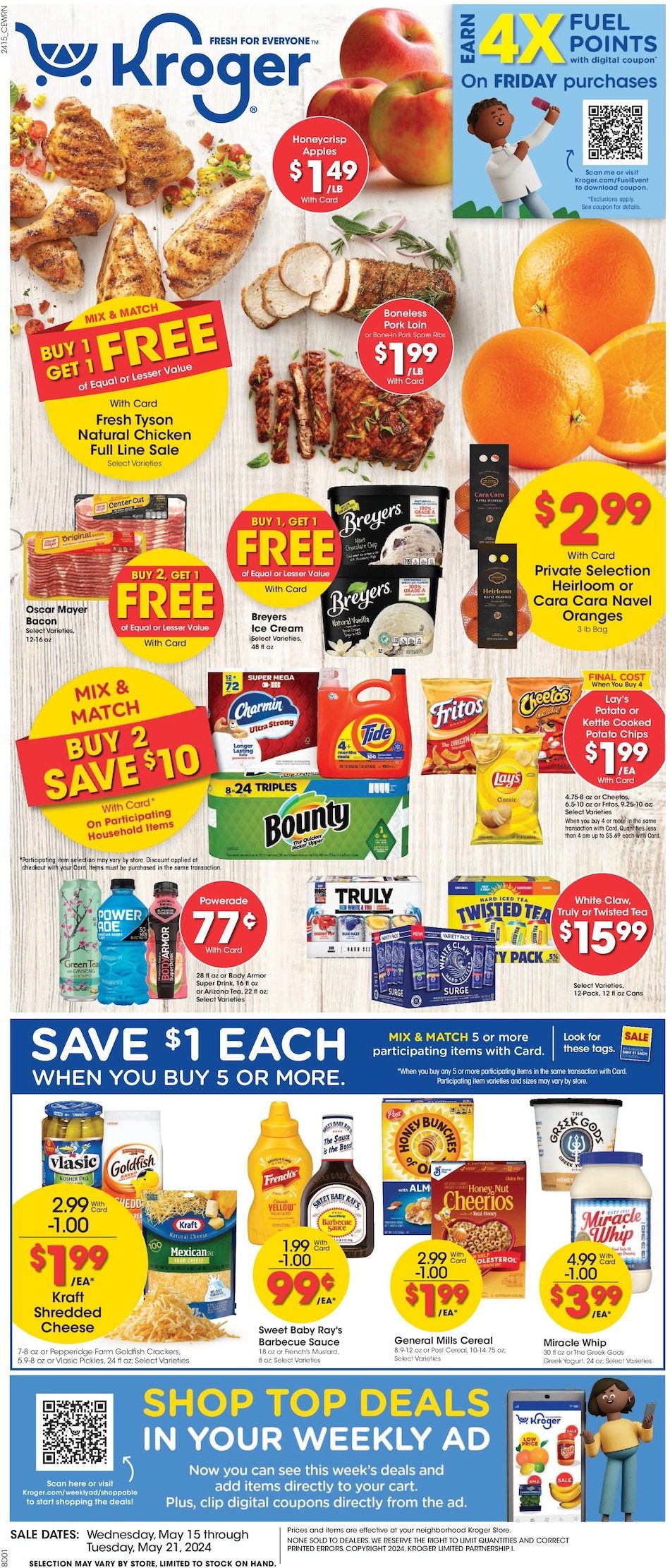 Kroger Weekly Ad May 15 - 21, 2024 | WeeklyAds2