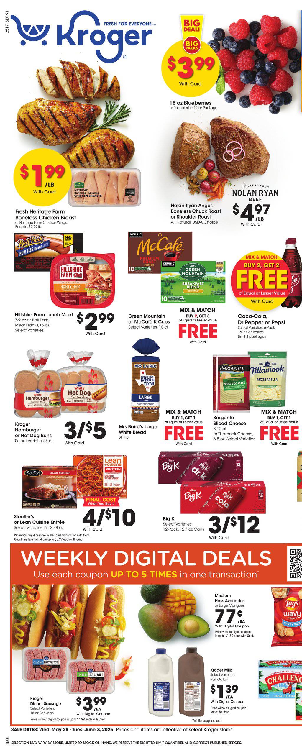 Kroger Weekly Ad May 28 - June 3, 2025 | WeeklyAds2