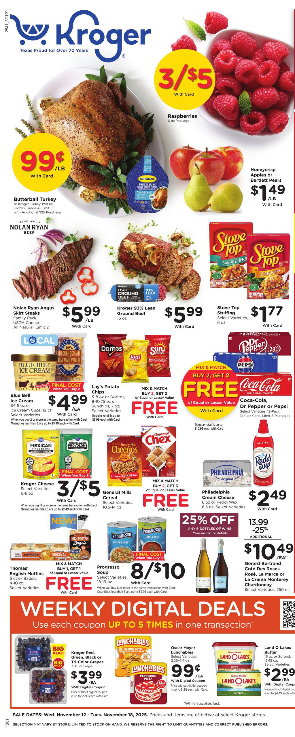 Kroger Weekly Ad November 12 - 18, 2025 | WeeklyAds2