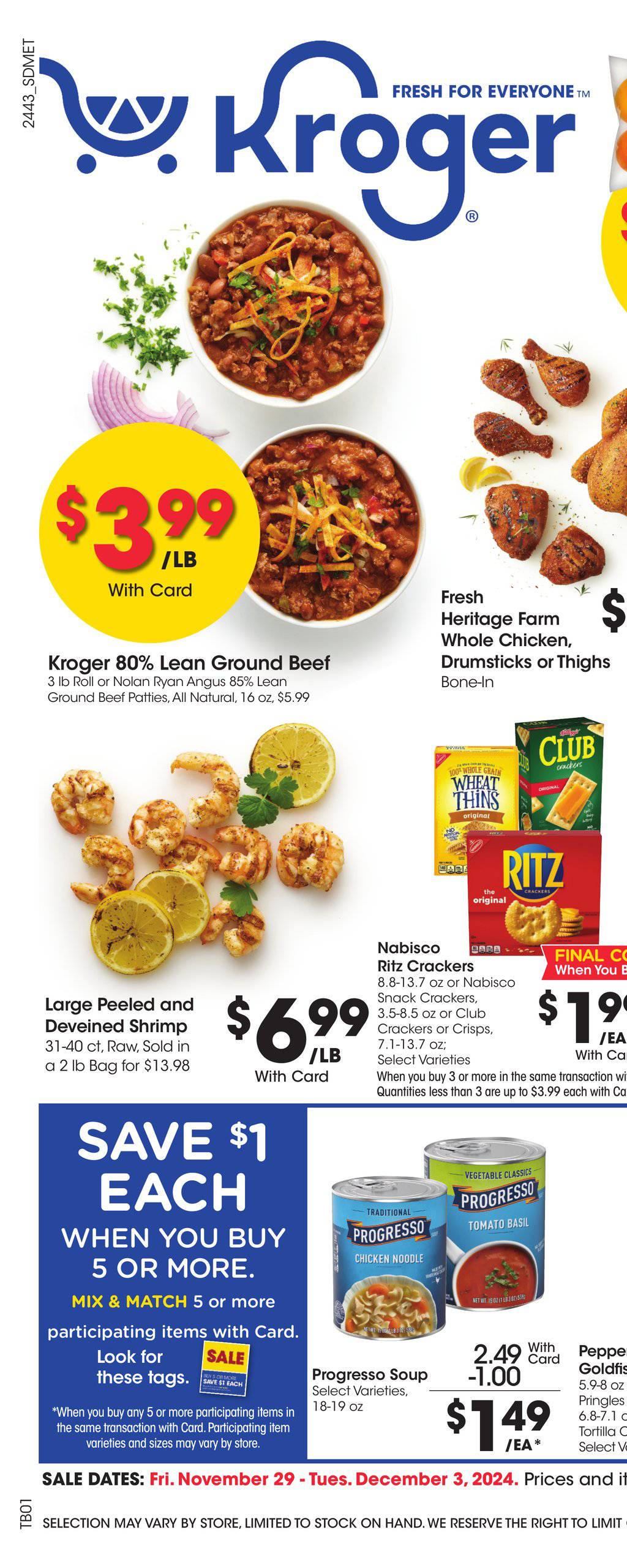 Kroger Weekly Ad November 29 - December 3, 2024 | WeeklyAds2