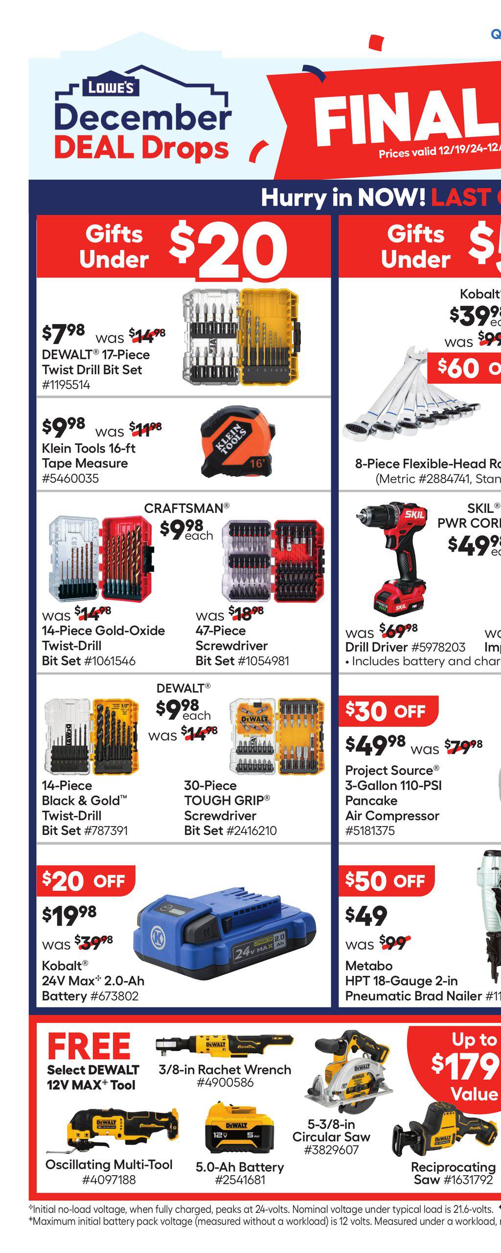 Lowe's Ad In Store Promotion / DIY December 19 - 25, 2024 | WeeklyAds2