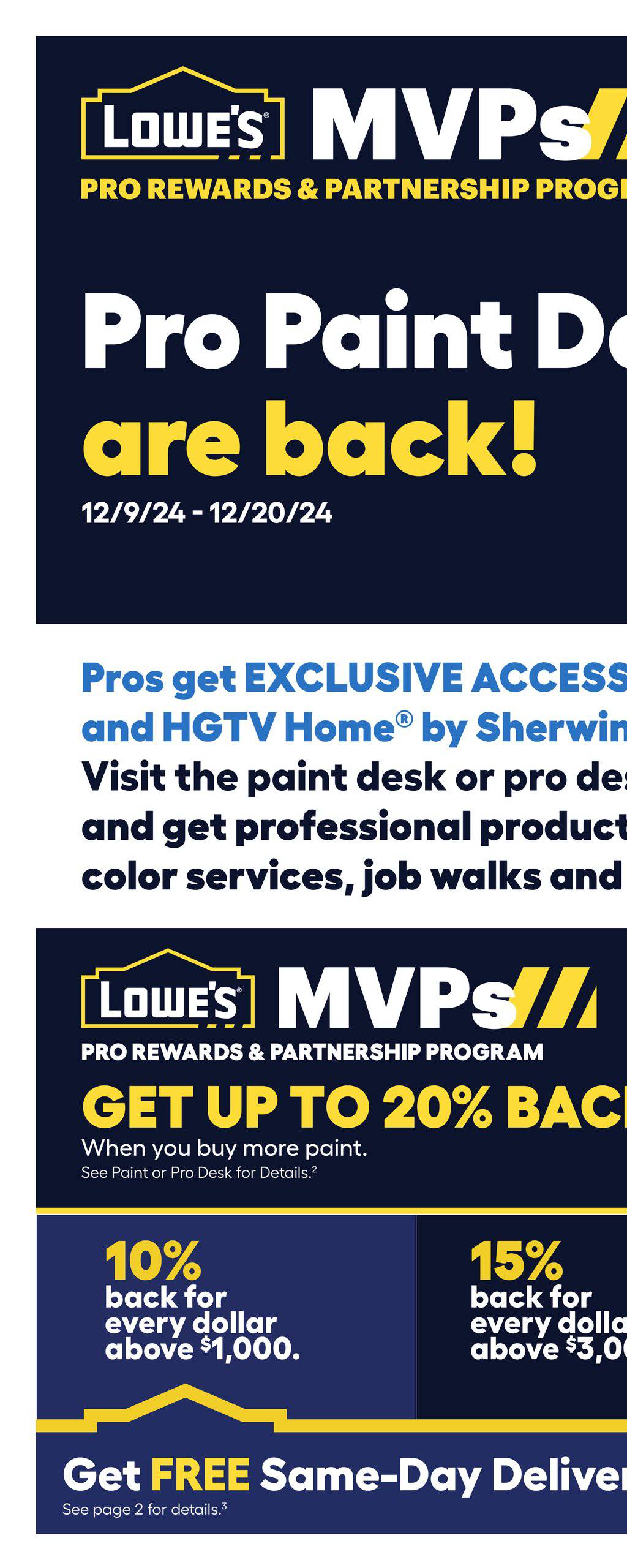 Lowe's Pro Ad December 9 - 20, 2024 | WeeklyAds2