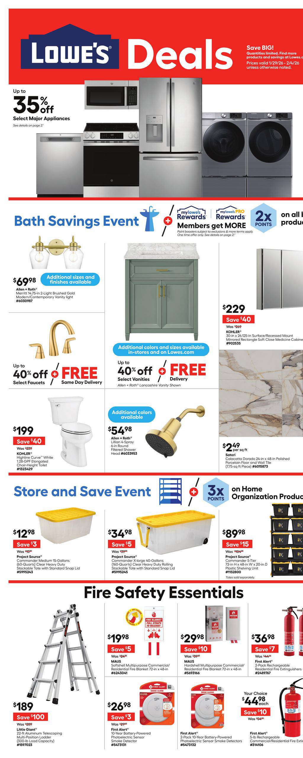 Lowe's Weekly Ad January 29 - February 4, 2026 | WeeklyAds2