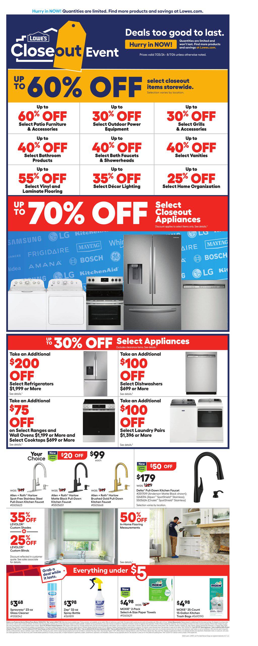 Lowe's Weekly Ad July 25 - August 7, 2024 | WeeklyAds2