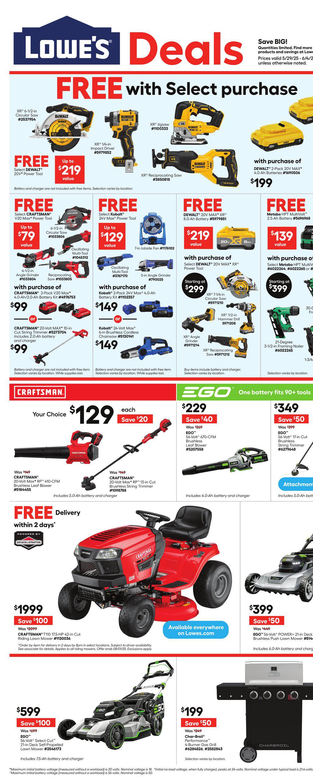 Lowe's Weekly Ad May 29 - June 4, 2025 | WeeklyAds2