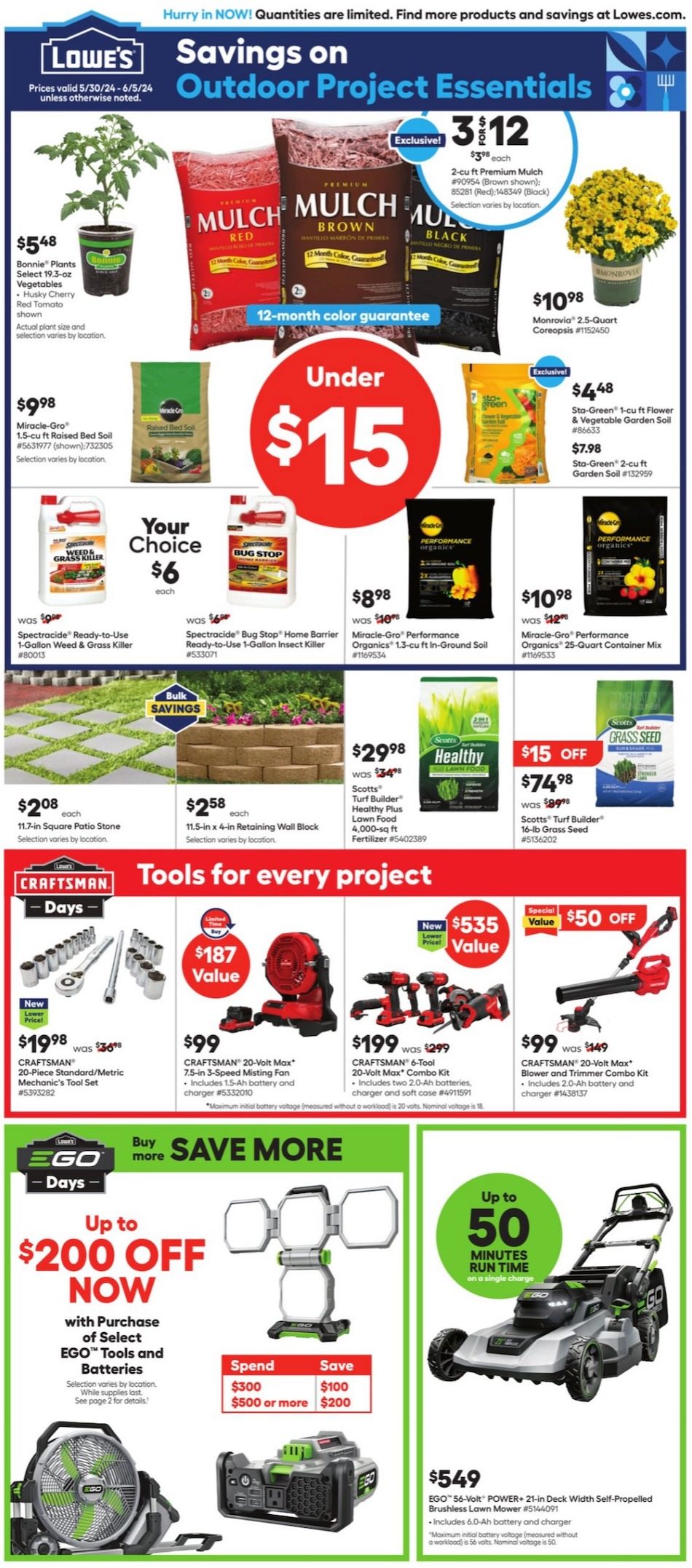 Lowe's Weekly Ad May 30 - Jun 5, 2024 | WeeklyAds2