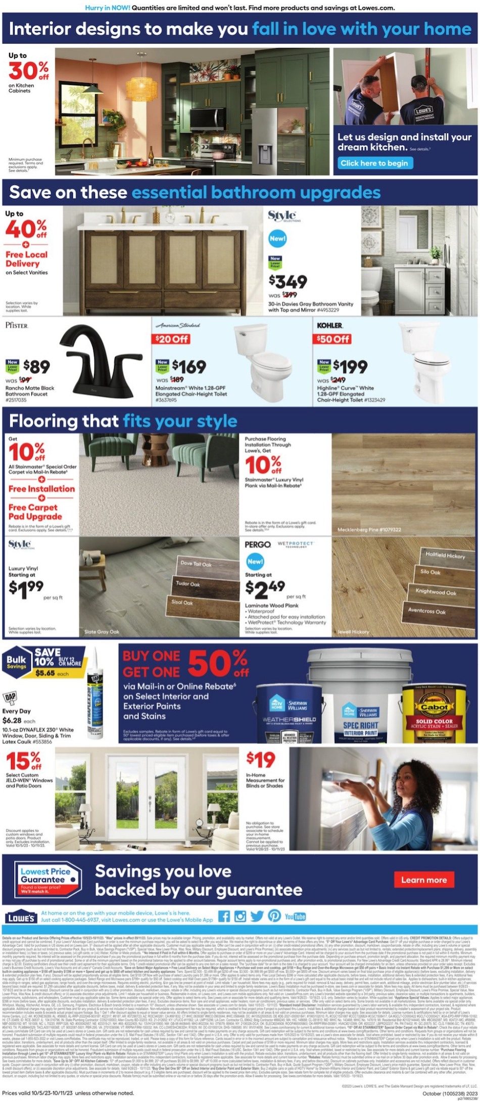 Lowe's Weekly Ad Oct 5 - 11, 2023 - WeeklyAds2