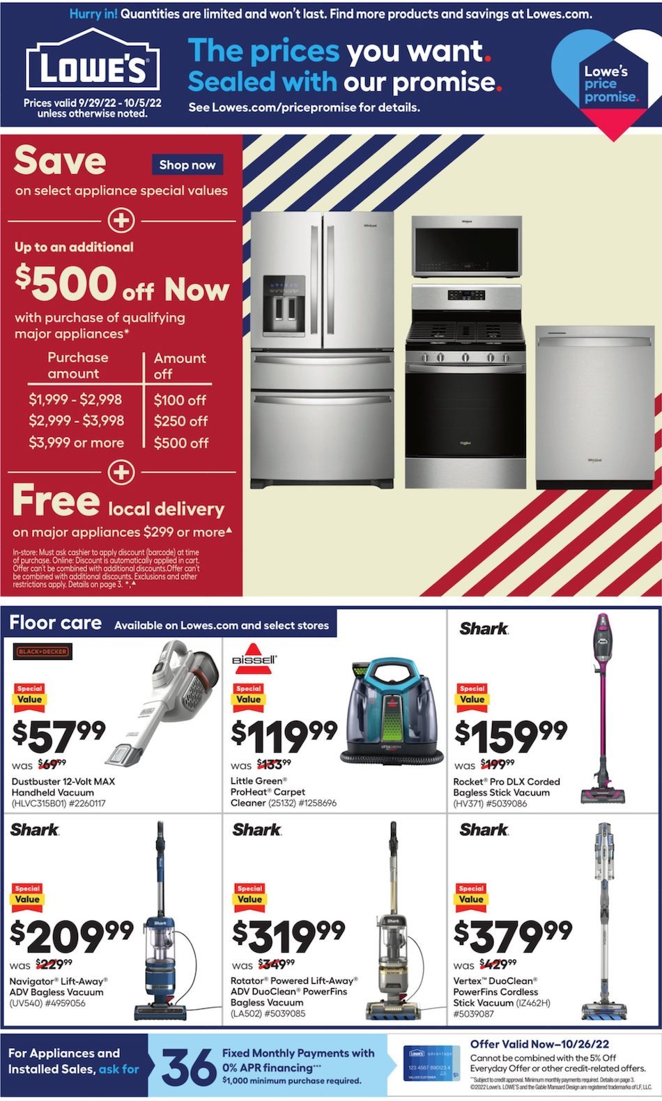 Lowe's Weekly Ad Sep 29 - Oct 5, 2022 | WeeklyAds2
