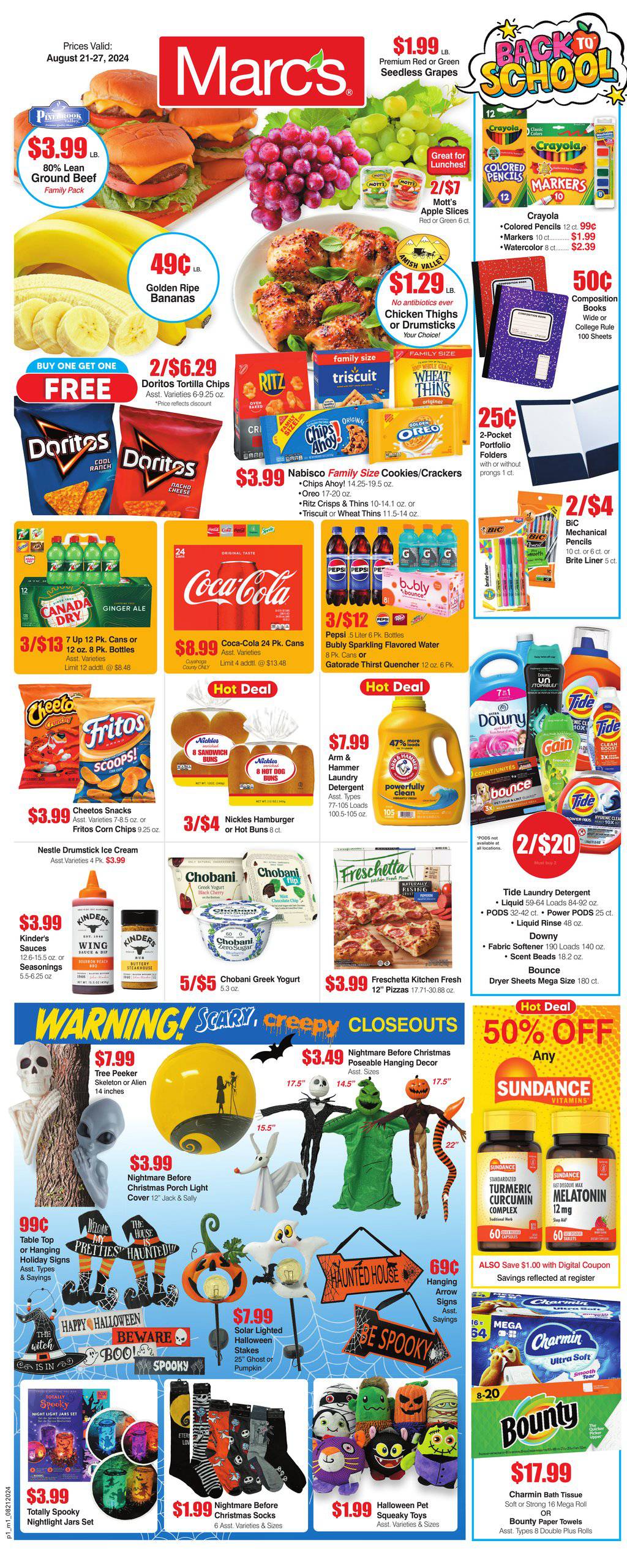 Marc's Weekly Ad August 21 - 27, 2024 | WeeklyAds2