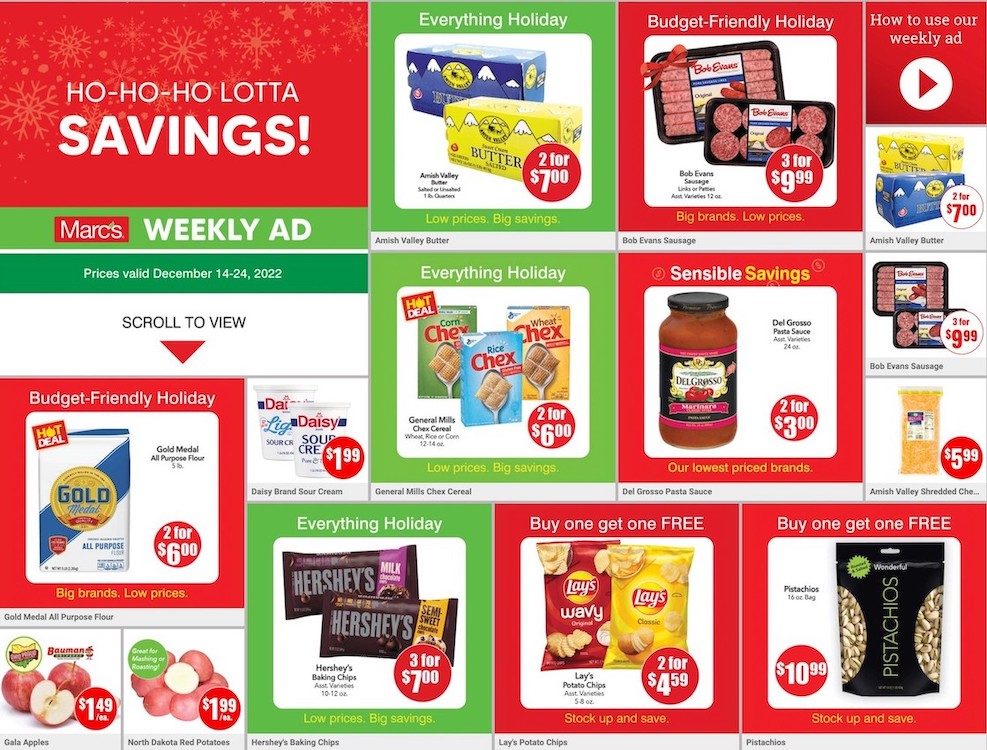 Marc's Weekly Ad Holiday Dec 14 - 24, 2022 | WeeklyAds2