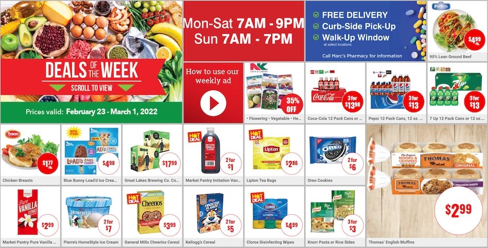 Marc's Weekly Ad Feb 23 - Mar 1, 2022 | WeeklyAds2
