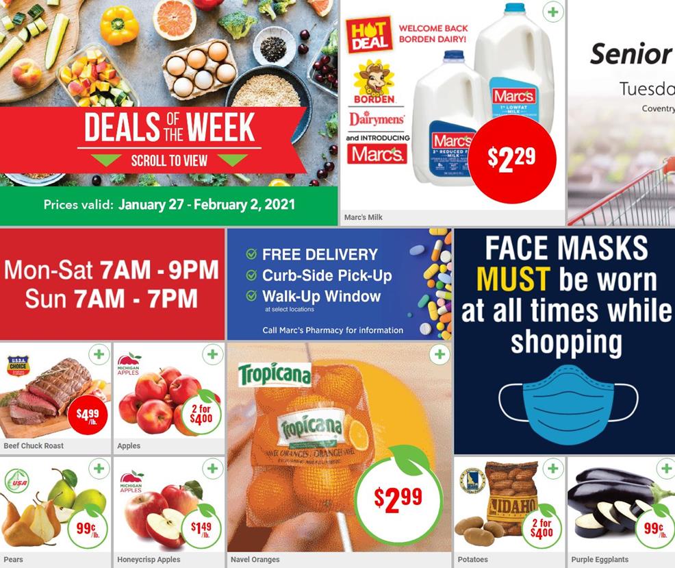 Marc's Weekly Ad Jan 27 - Feb 2, 2021 | WeeklyAds2
