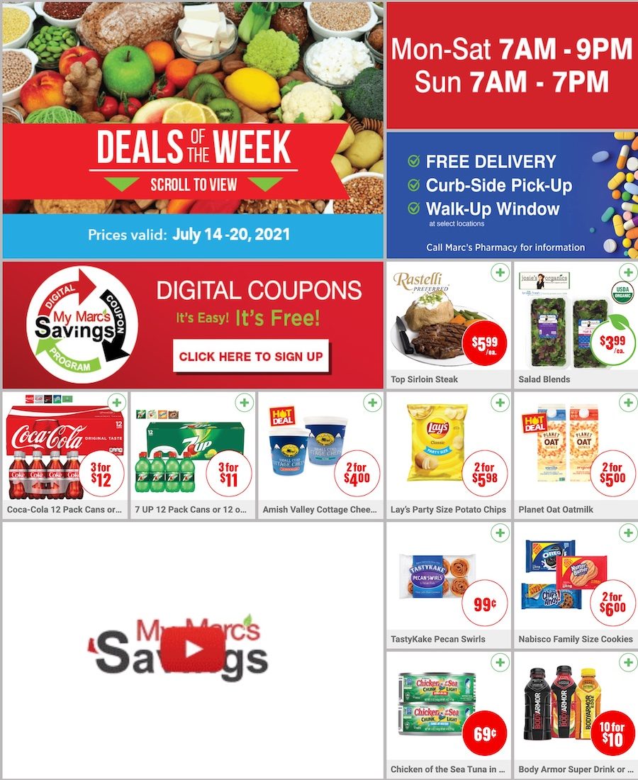 Marc's Weekly Ad Jul 14 - 20, 2021 | WeeklyAds2