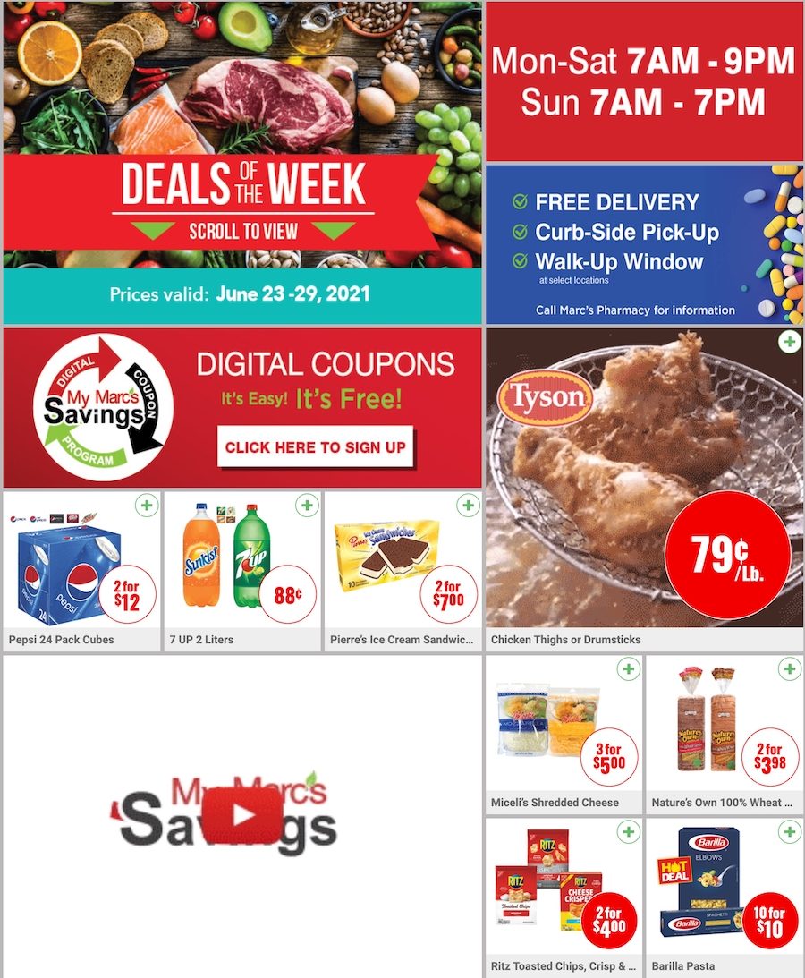 Marc's Weekly Ad Jun 23 - 29, 2021 | WeeklyAds2