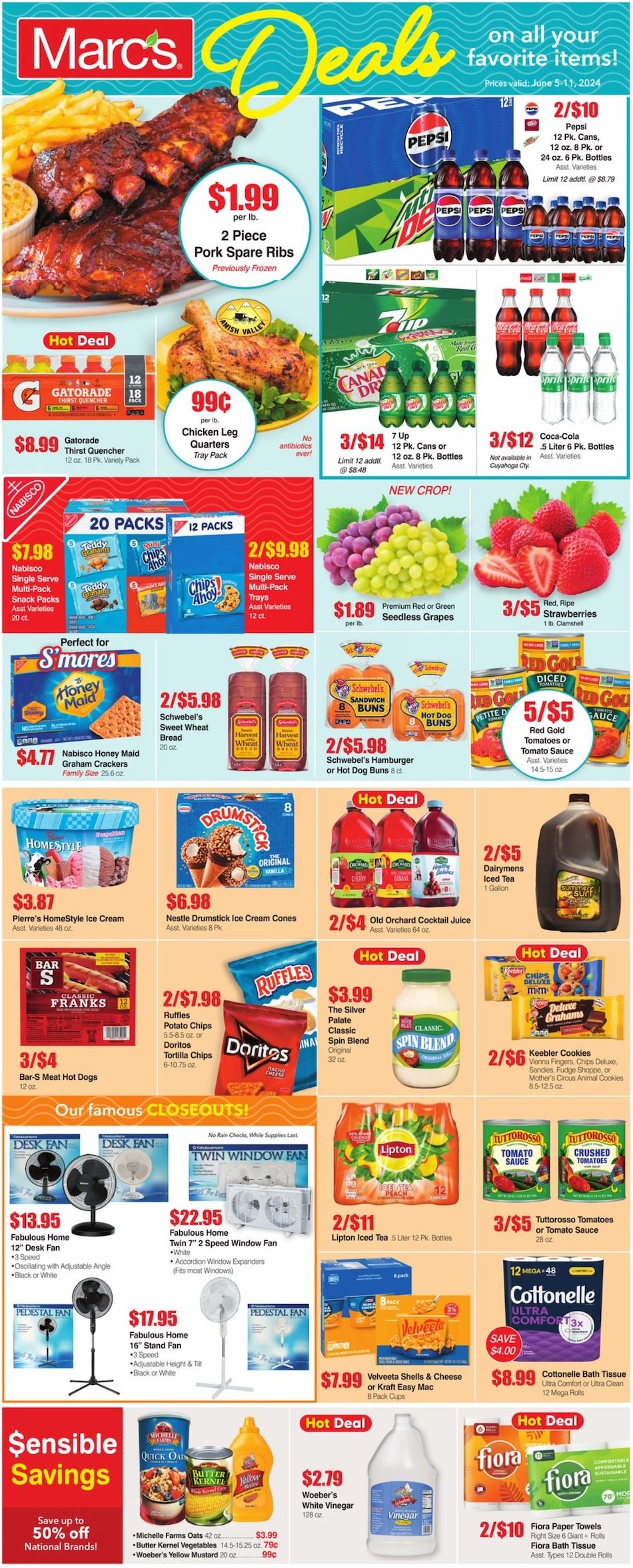 Marc's Weekly Ad Jun 5 - 11, 2024 | WeeklyAds2