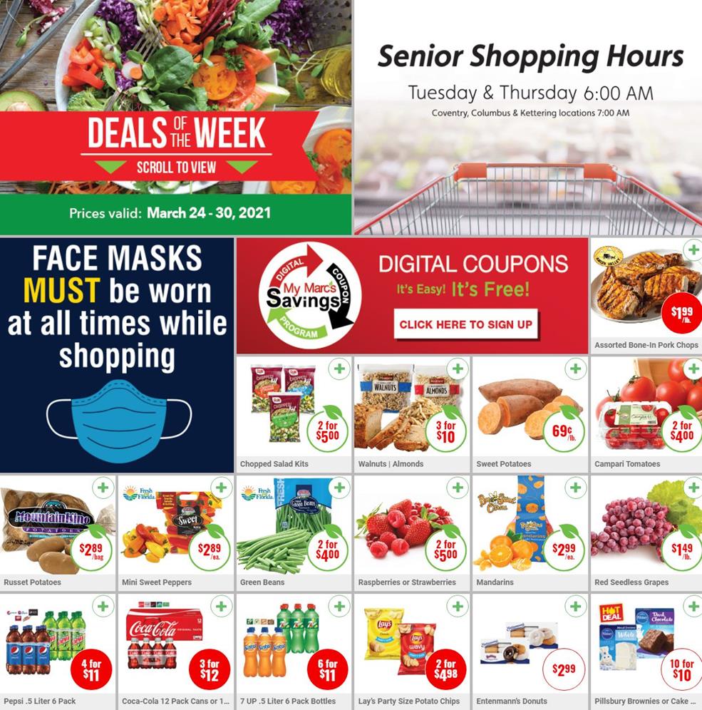 Marc's Weekly Ad Mar 24 - 30, 2021 | WeeklyAds2