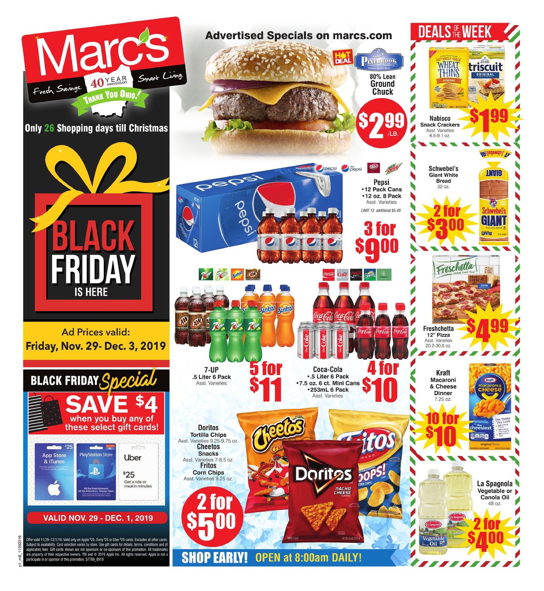Marc's Weekly Ad Nov 29 - Dec 3, 2019 | WeeklyAds2