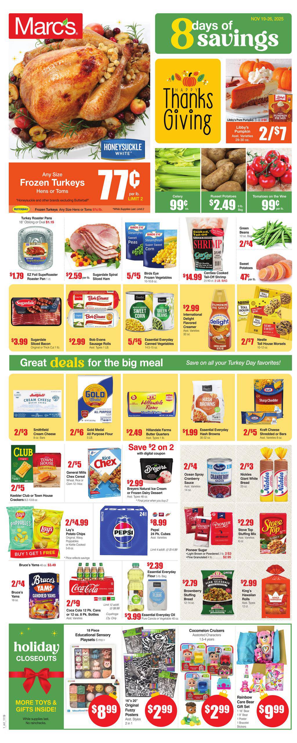 Marc's Weekly Ad November 19 - 26, 2025 | WeeklyAds2
