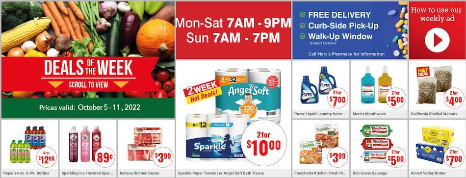 Marc's Weekly Ad Oct 5 - 11, 2022 | WeeklyAds2