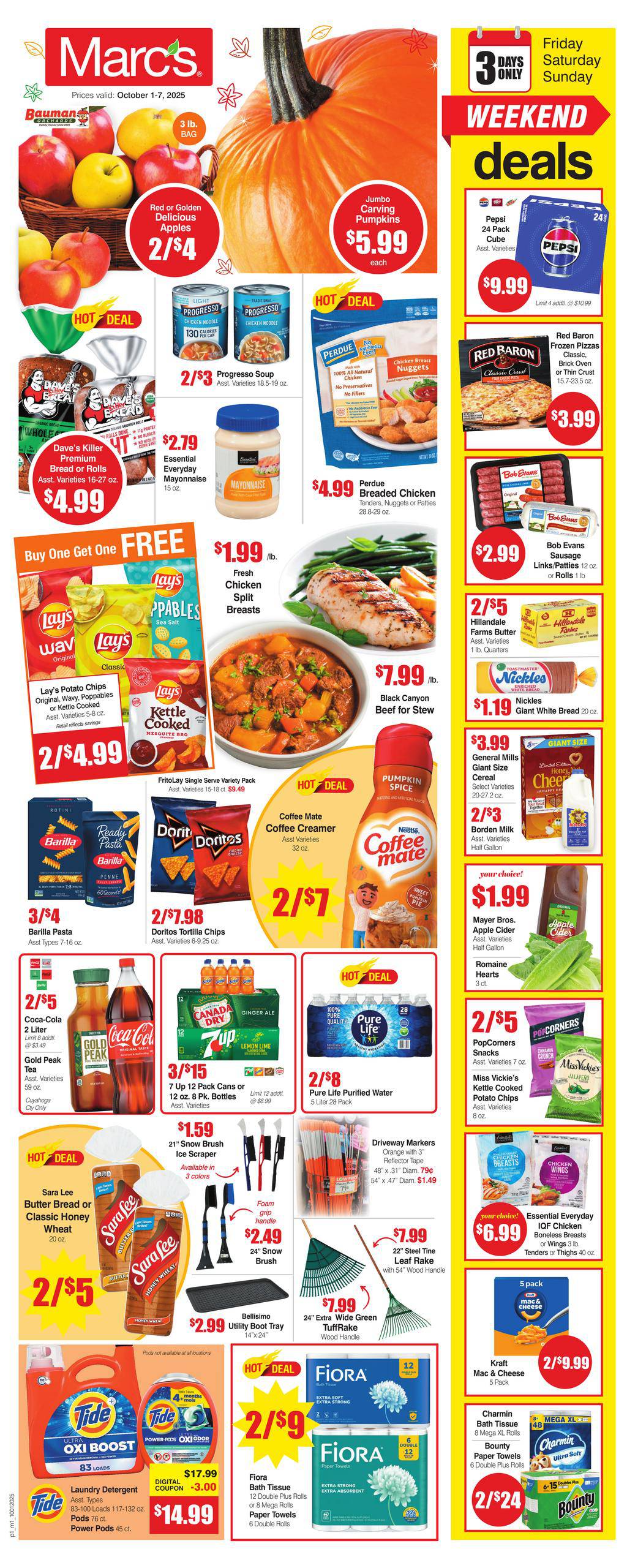 Marc's Weekly Ad October 1 - 7, 2025 | WeeklyAds2