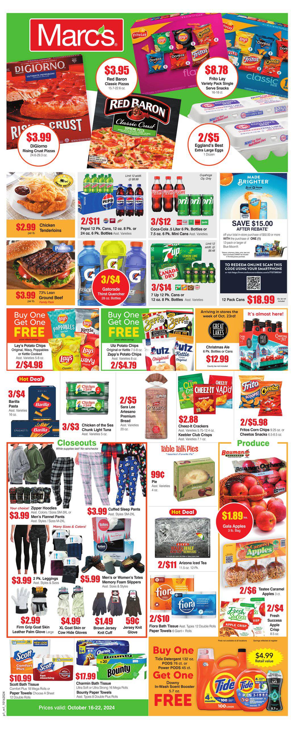 Marc's Weekly Ad October 16 - 22, 2024 | WeeklyAds2