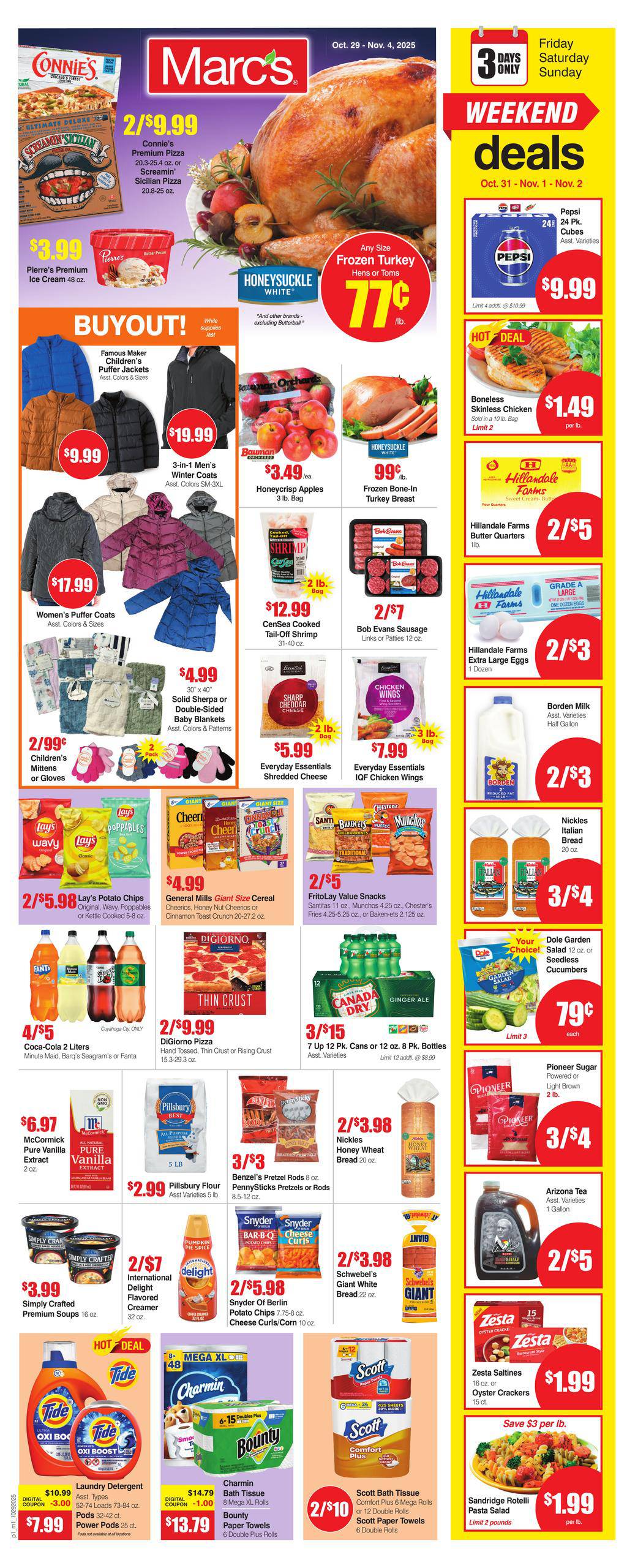 Marc's Weekly Ad October 29 - November 4, 2025 | WeeklyAds2