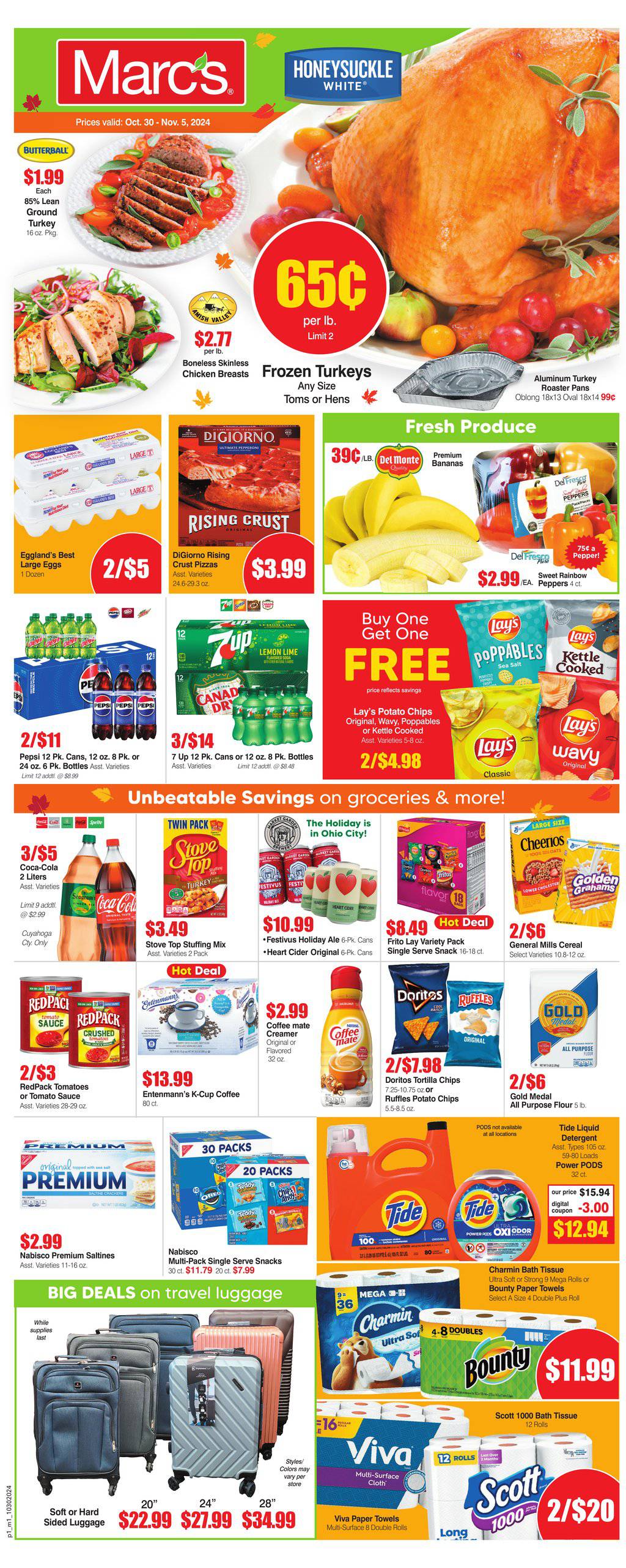 Marc's Weekly Ad October 30 - November 5, 2024 | WeeklyAds2