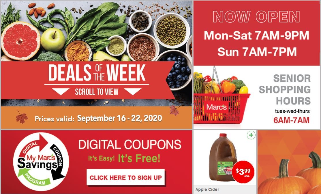 Marc's Weekly Ad Sep 16 - 22, 2020 | WeeklyAds2
