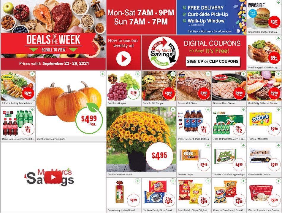 Marc's Weekly Ad Sep 22 - 28, 2021 | WeeklyAds2