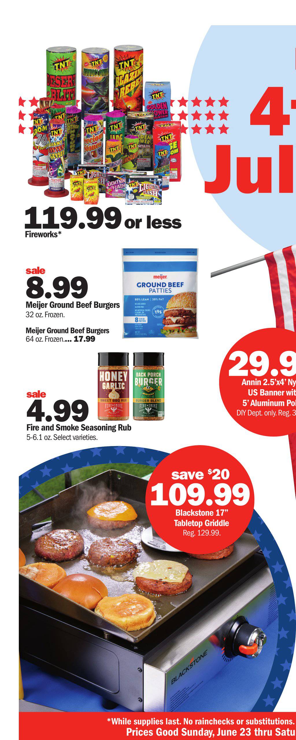 Meijer 4th of July Ad June 23 - 29, 2024 | WeeklyAds2