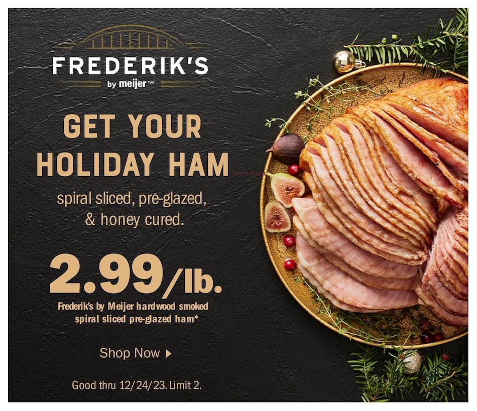 Meijer Ad Holiday Ham Dec 2023 | WeeklyAds2