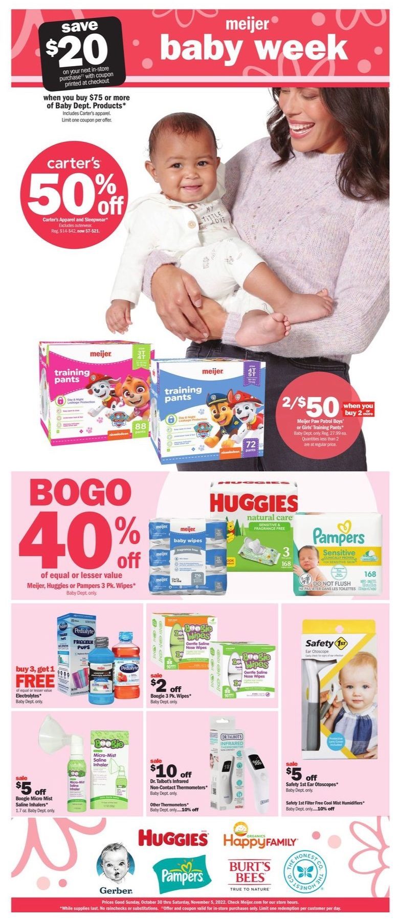 Meijer Baby Ad Oct 30 - Nov 5, 2022 - WeeklyAds2