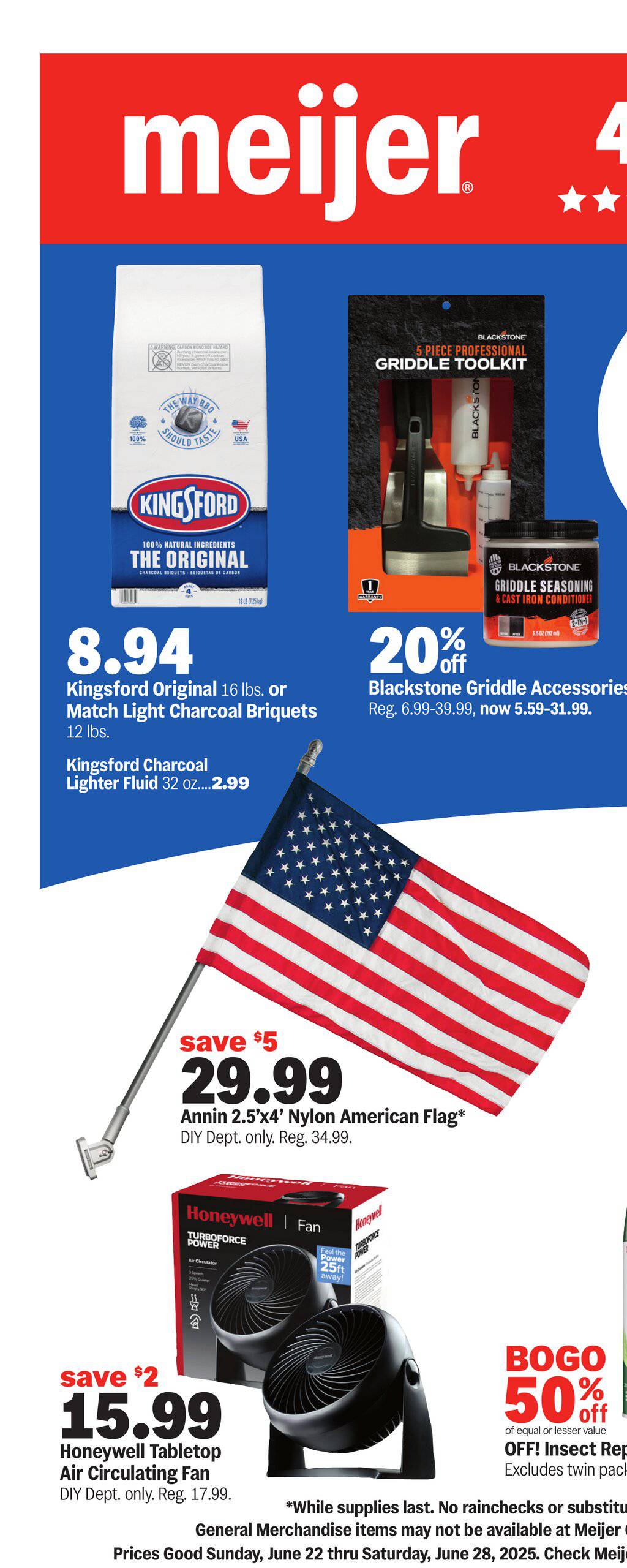 Meijer Weekly Ad 4th of July sale June 22 - July 5, 2025 | WeeklyAds2