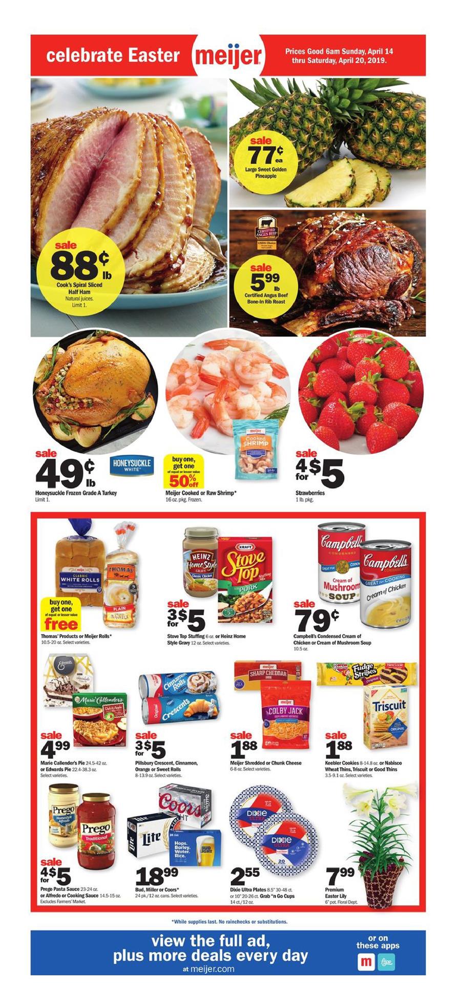 Meijer Weekly Ad Apr 14 - 20, 2019 | WeeklyAds2