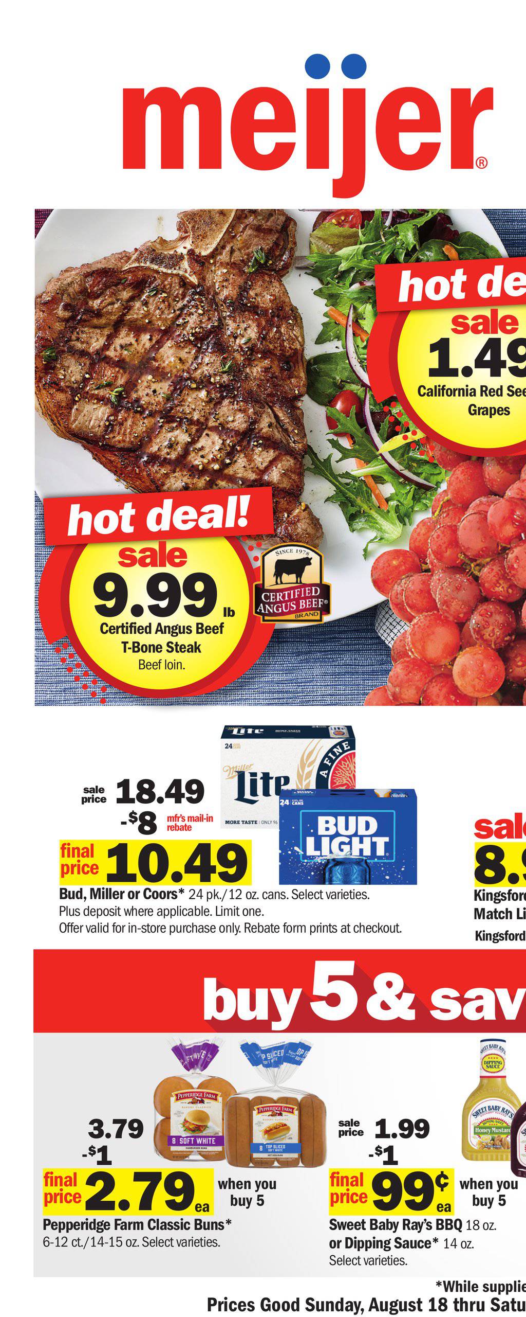 Meijer Weekly Ad August 18 - 24, 2024 | WeeklyAds2
