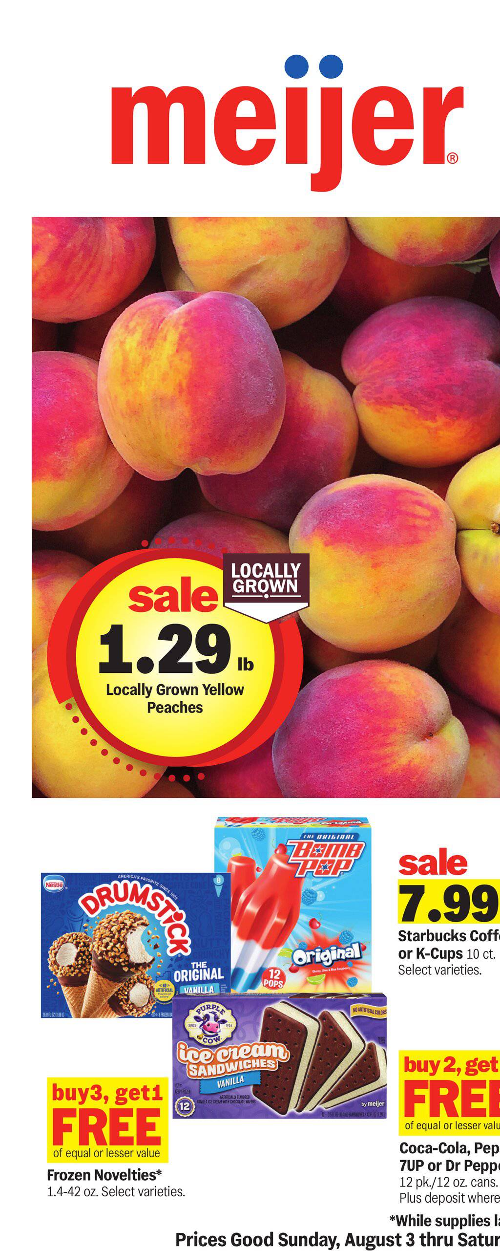 Meijer Weekly Ad August 3 - 9, 2025 | WeeklyAds2