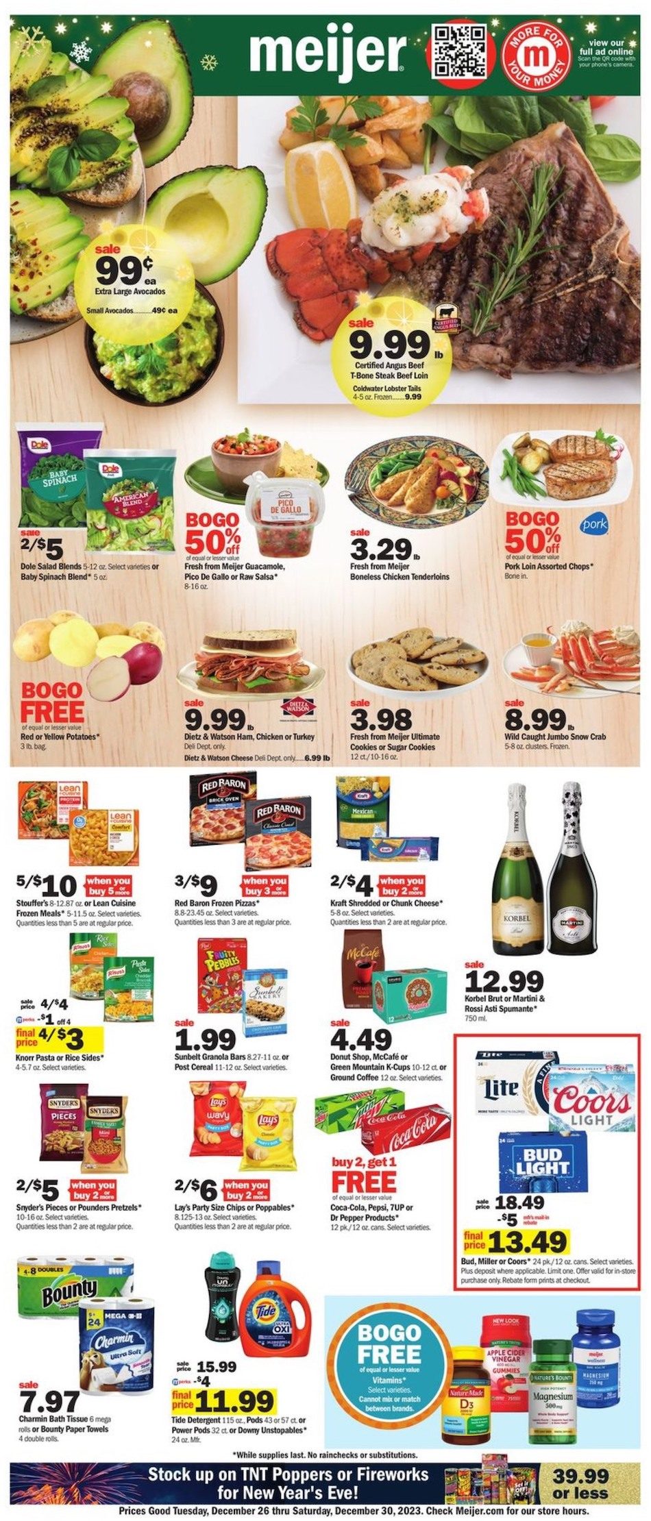 Meijer Weekly Ad Dec 26 - 30, 2023 | WeeklyAds2
