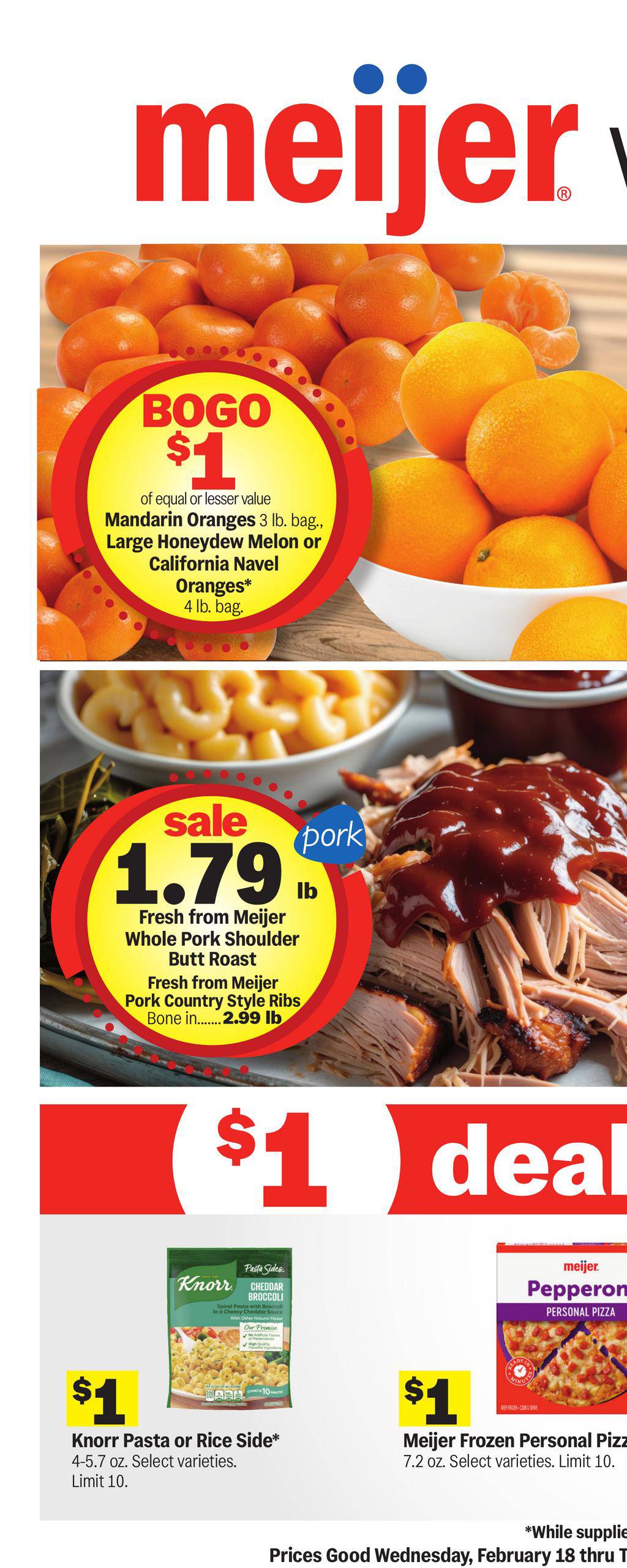 Meijer Weekly Ad February 18 - 24, 2026 | WeeklyAds2