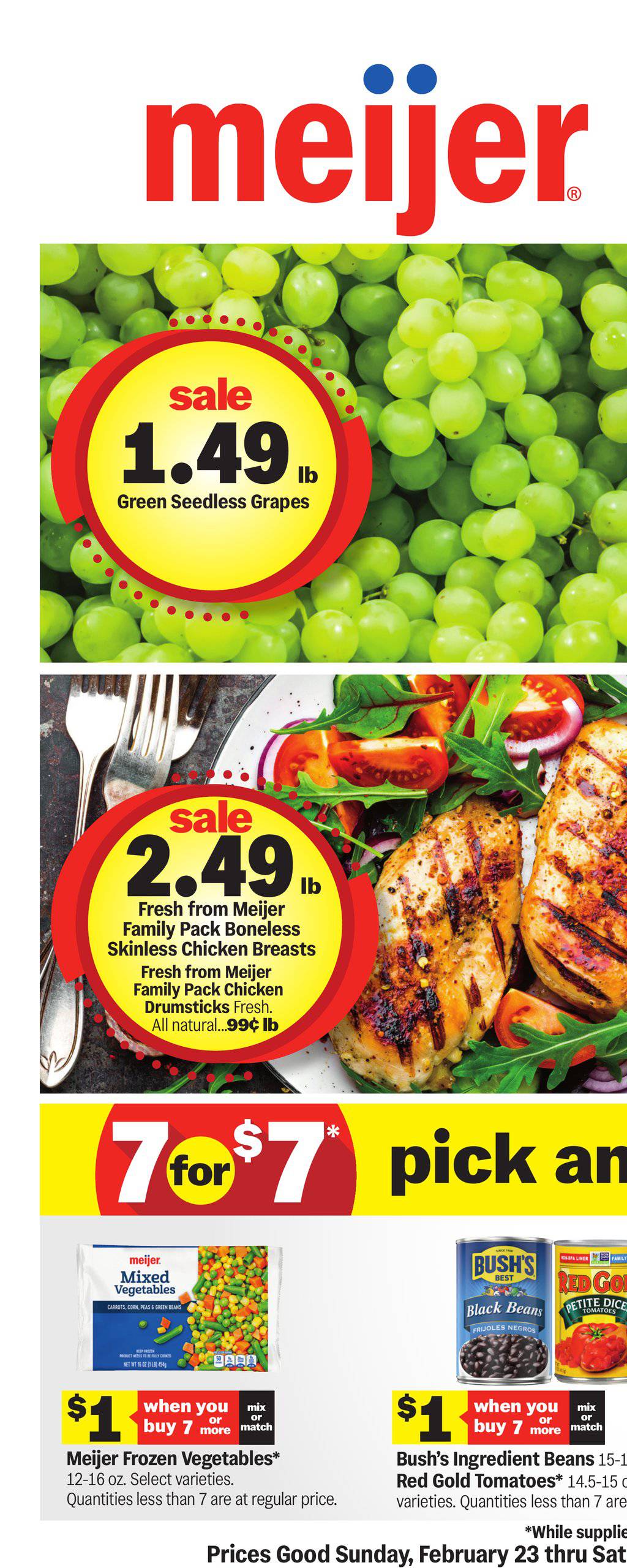Meijer Weekly Ad February 23 - March 1, 2025 | WeeklyAds2