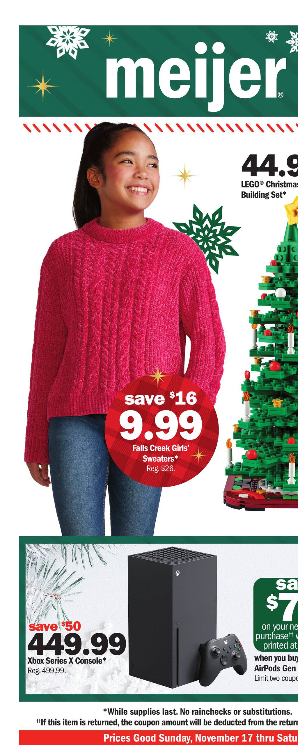Meijer Weekly Ad Holiday November 17 - 23, 2024 | WeeklyAds2
