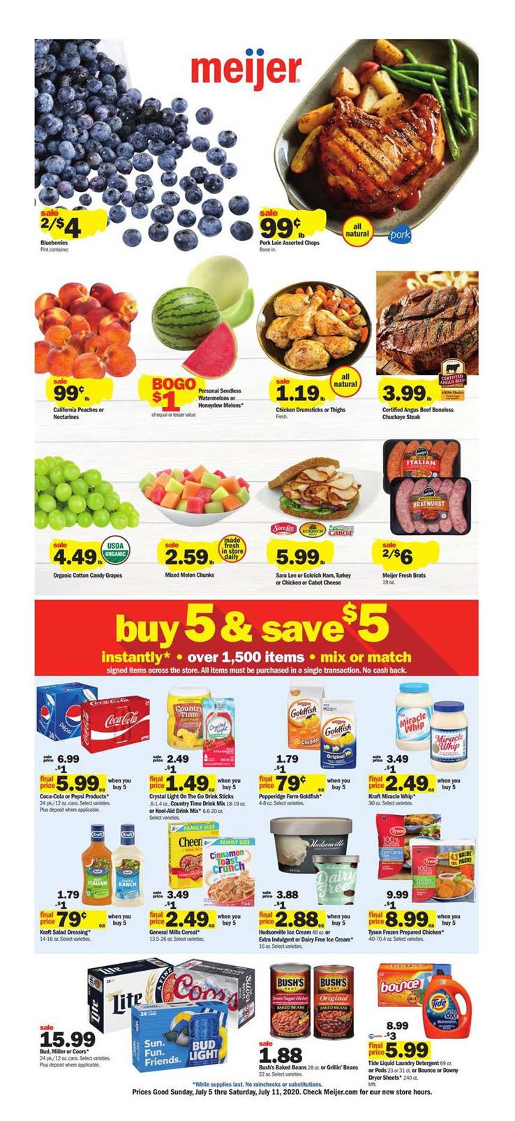 Meijer Weekly Ad Jul 5 - 11, 2020 | WeeklyAds2