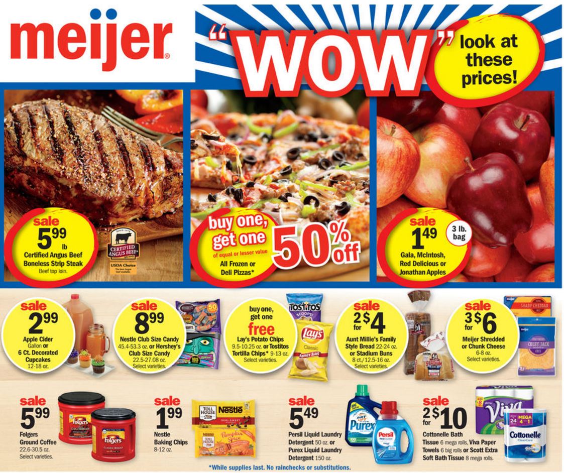 Meijer Weekly Ad Oct 23 - Oct 29 2016 | WeeklyAds2