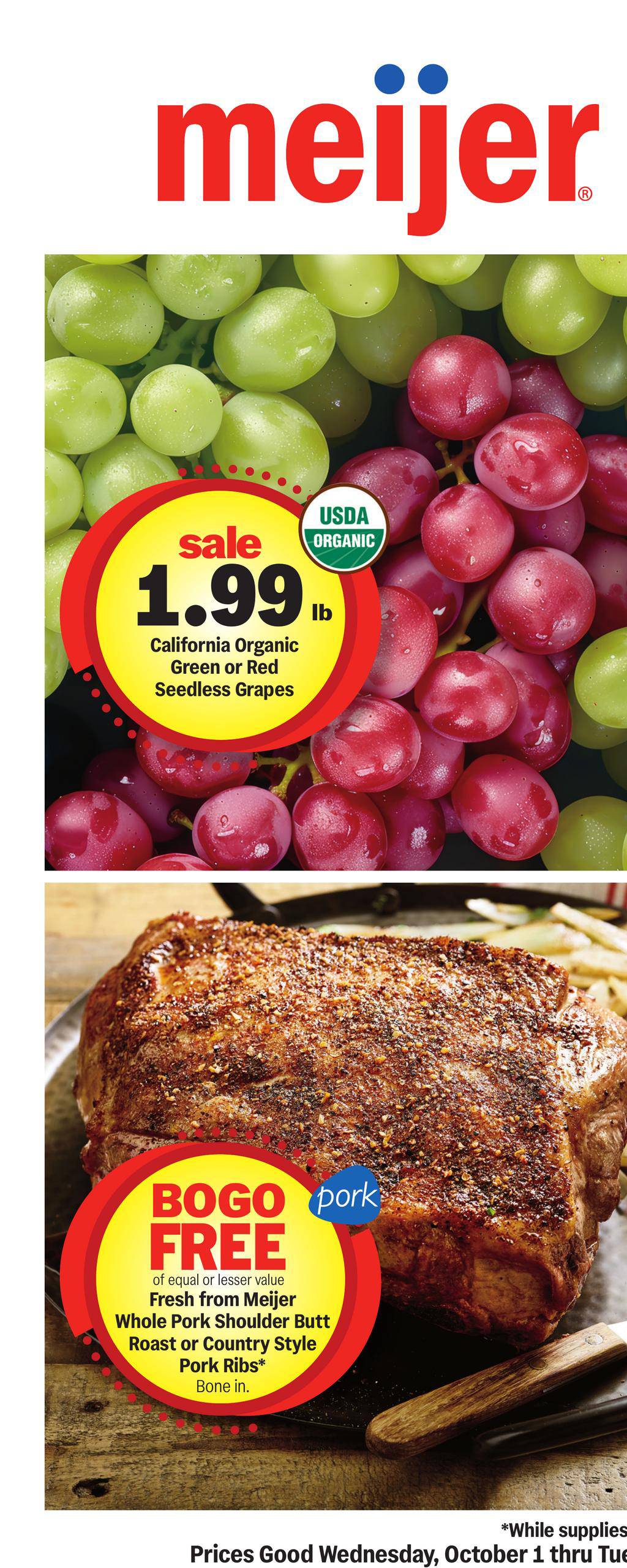 Meijer Weekly Ad October 1 - 7, 2025 | WeeklyAds2